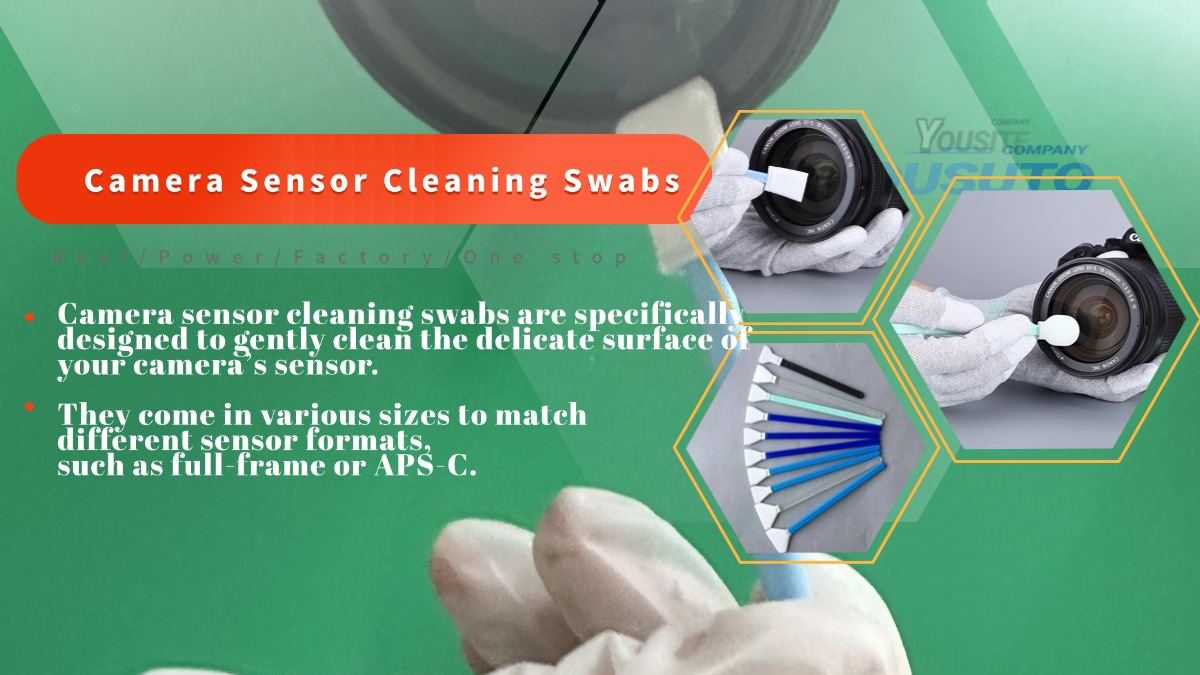 How to Use Camera Sensor Cleaning Swabs - Cleaning swabs