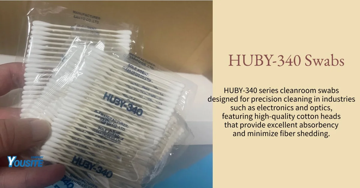 HUBY-340 Swabs : The Professional Choice for Precision Cleaning - Cleaning swabs