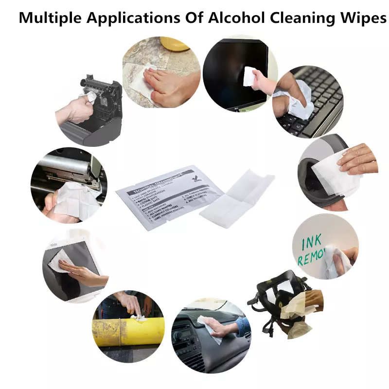 IPA Solution Wipes Individual Packaging - Cleaning swabs