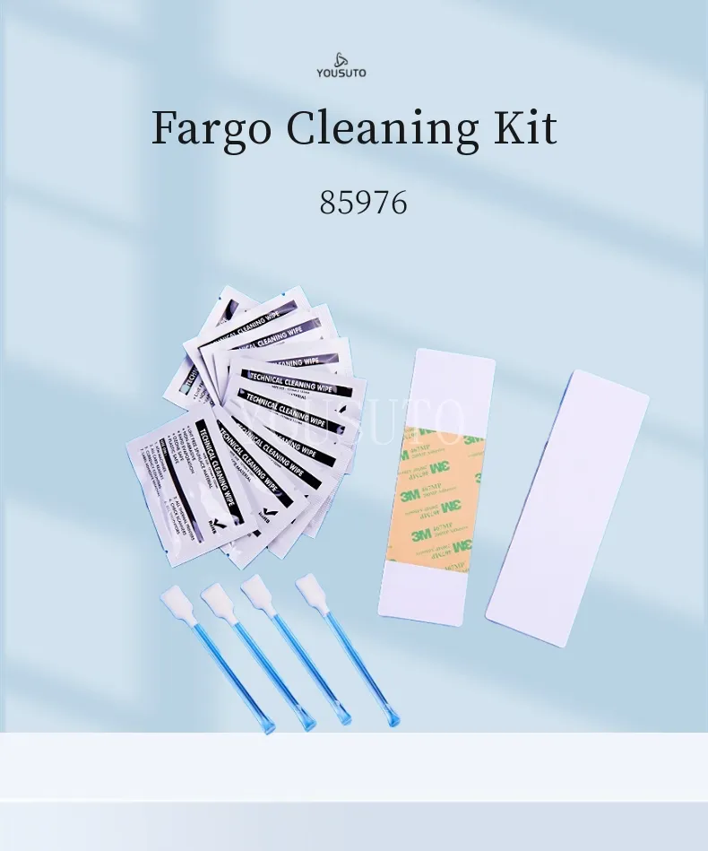 Fargo 85976 Card Printer Cleaning Kit For Fargo Dtc4500 Printer