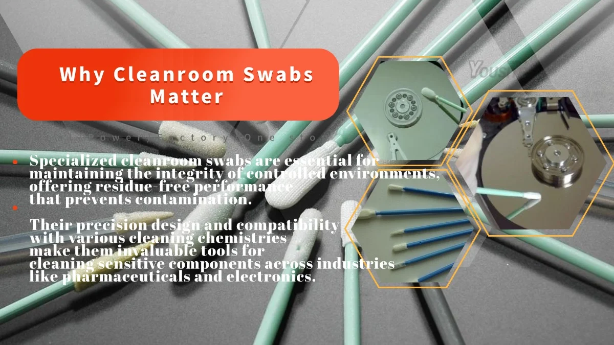 The Importance of Cleanroom Swabs in Controlled Environments - Cleaning ...