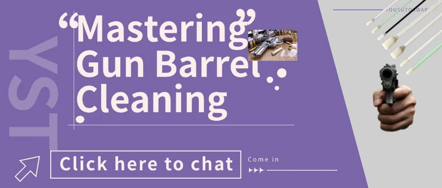 Mastering Gun Barrel Cleaning : A Comprehensive Guide - Cleaning swabs