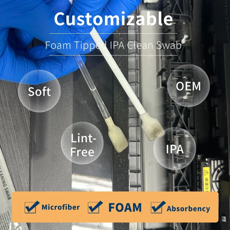 Foam Tipped IPA Clean Swab : The Ultimate Cleaning Tool for Precision ...