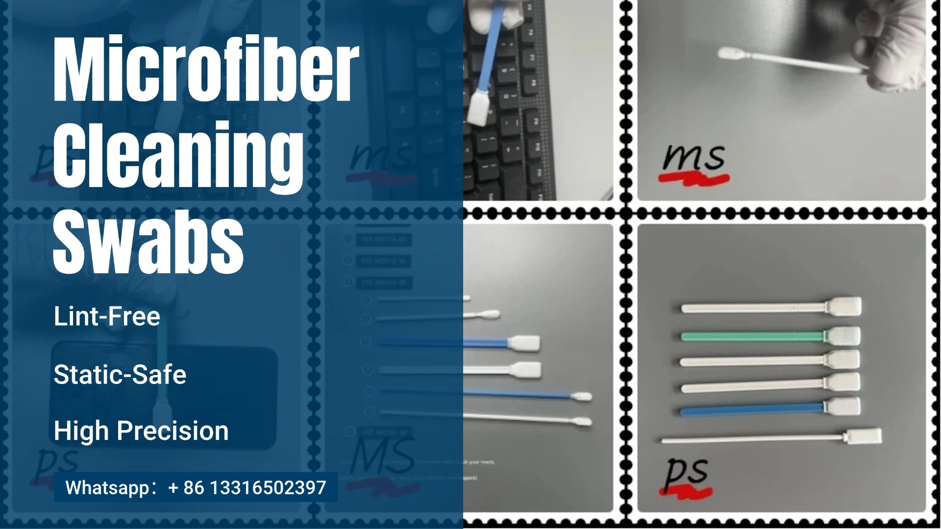 Microfiber Cleaning Swabs: The Ultimate Tool for Precision Cleaning